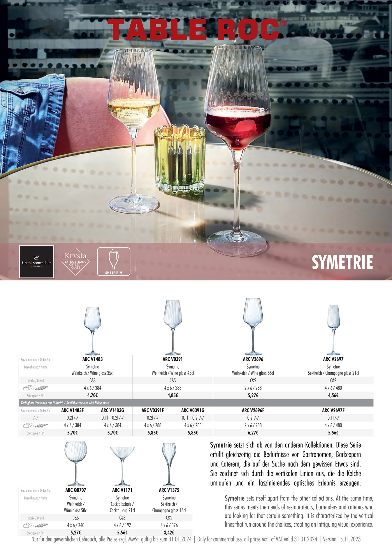 TABLE ROC Deutschland GmbH - TR_Symetrie - Seite 1 - Created with ...