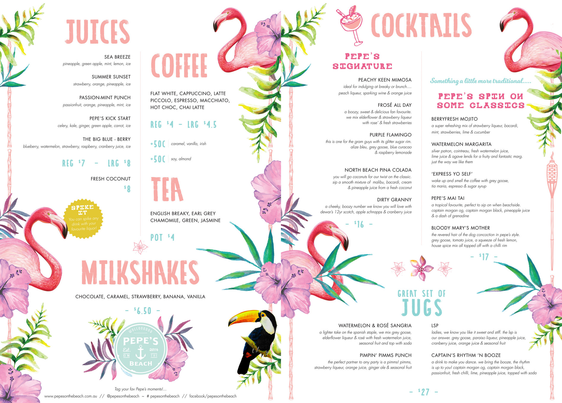 Oscars Hotels - Pepes_menu_Drinks_ - Page 2 - Created with Publitas.com