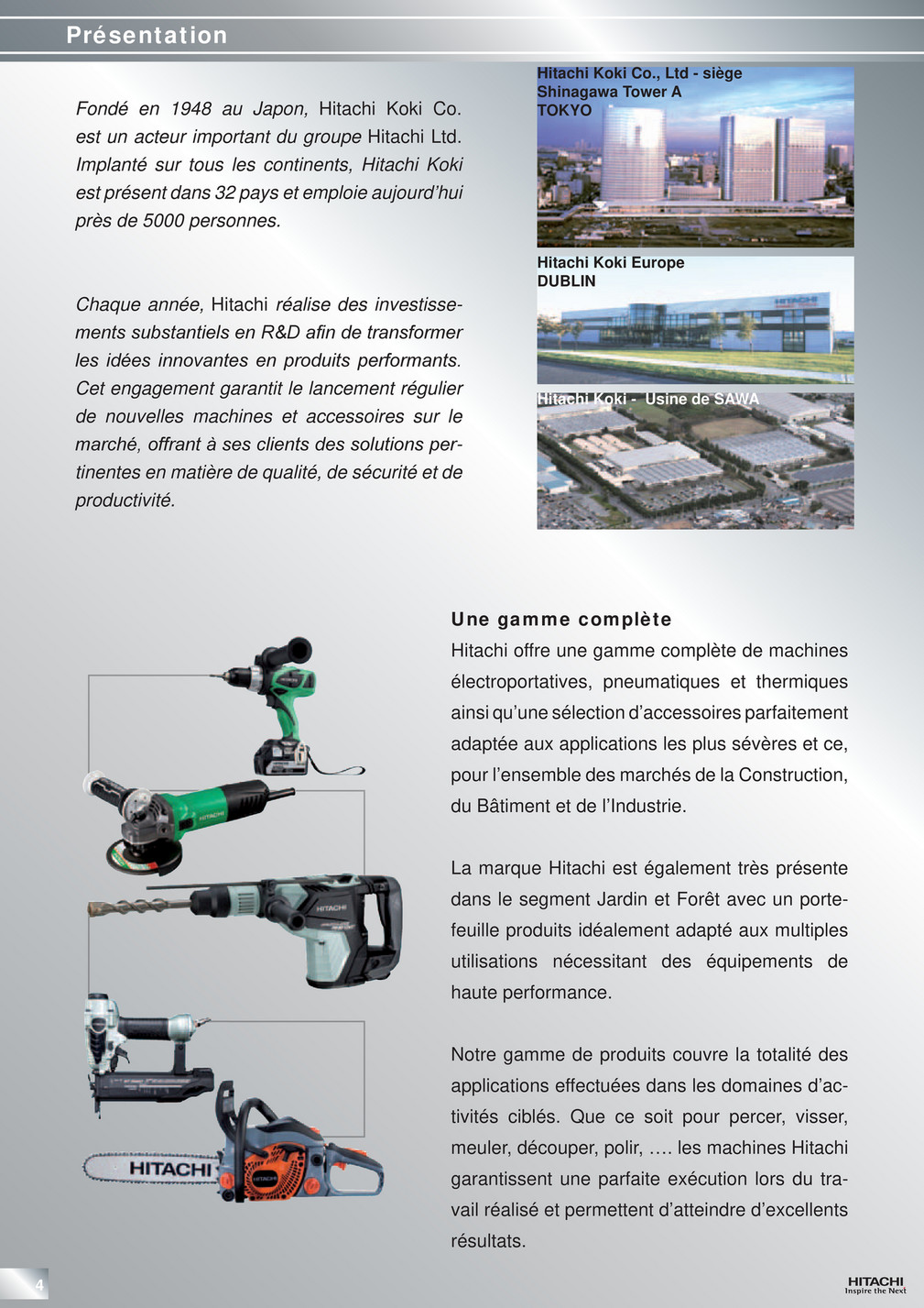 PDF JARDIN - FORÊT - Hitachi Power Tools PDF Télécharger Download