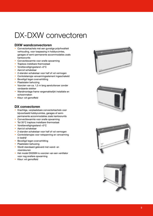 Glen Dimplex - Dimplex brochure assortiment elektrische verwarming ...