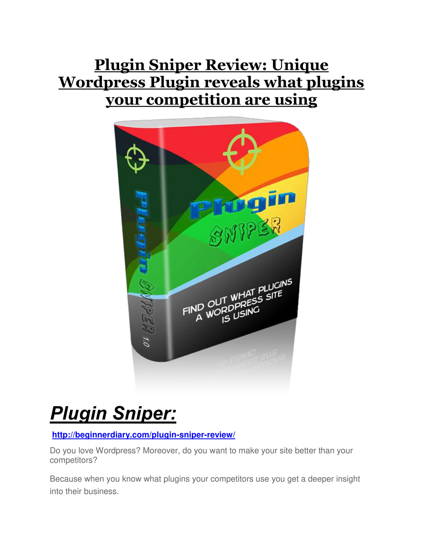 My publications - Plugin Sniper Review & Plugin Sniper $16,700 bonuses ... My publications - Plugin Sniper Review & Plugin Sniper $16,700 bonuses ...