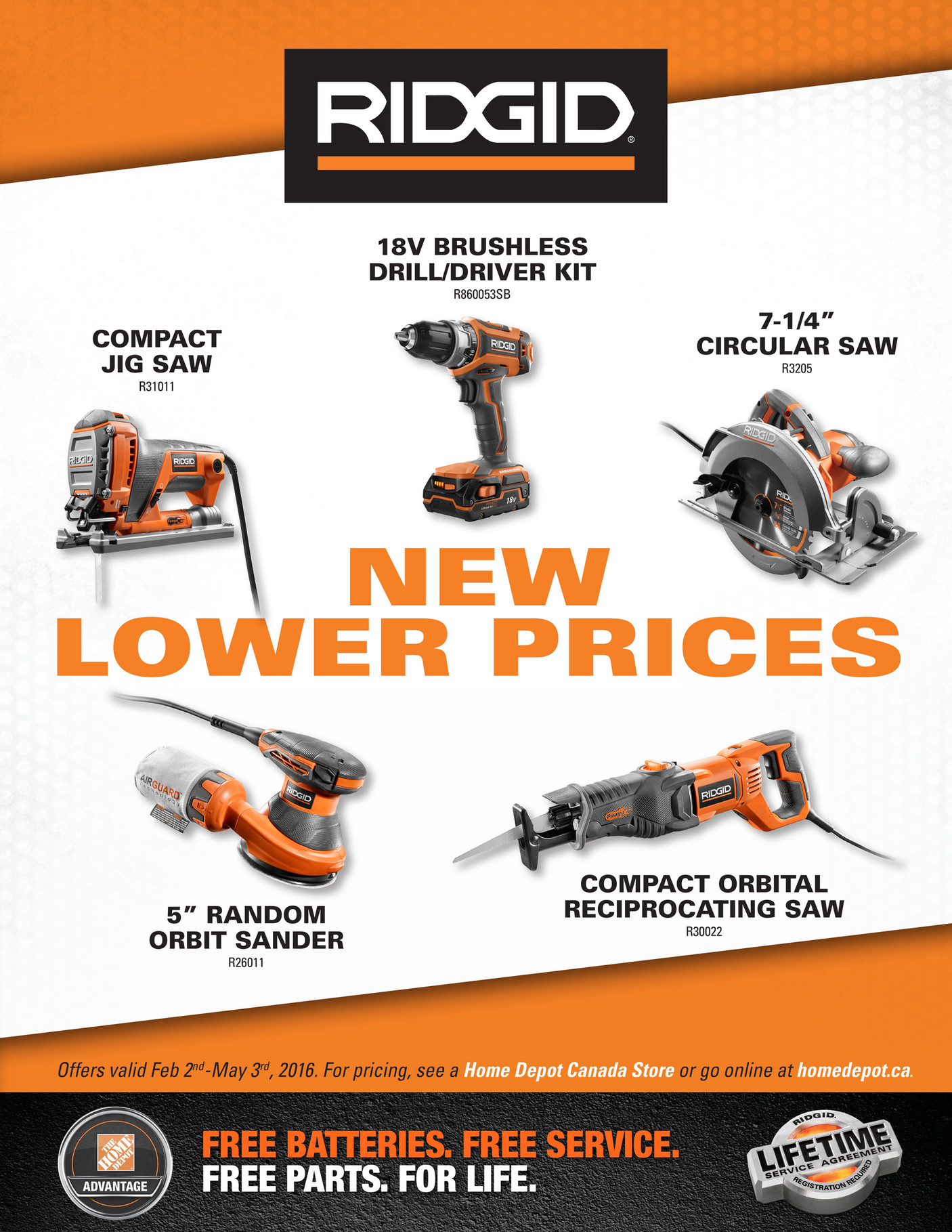RIDGID Tools Canada - New Lower Prices - Page 1 - Created with Publitas.com