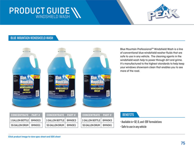 PEAK BlueDEF Final Charge PRODUCT CATALOG - Page 76-77 - Created with Publitas.com