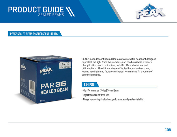 PEAK BlueDEF Final Charge PRODUCT CATALOG - Page 108-109 - Created with ...