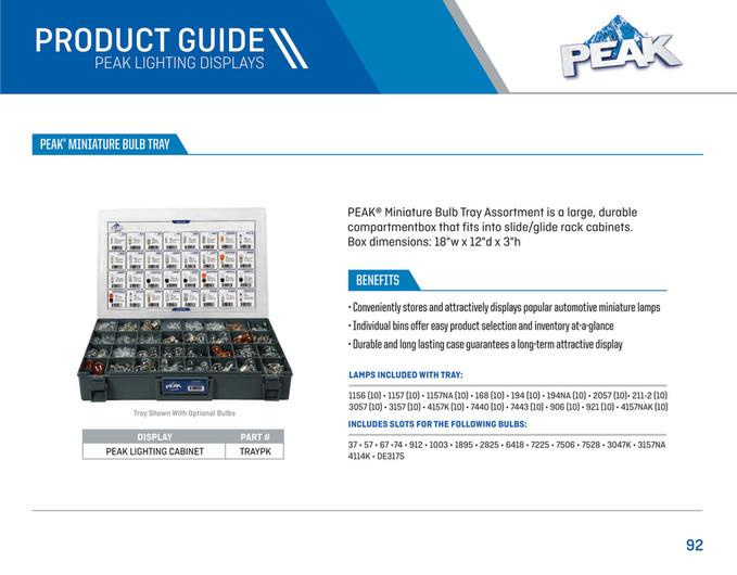 PEAK BlueDEF Final Charge PRODUCT CATALOG - Page 92-93 - Created with Publitas.com
