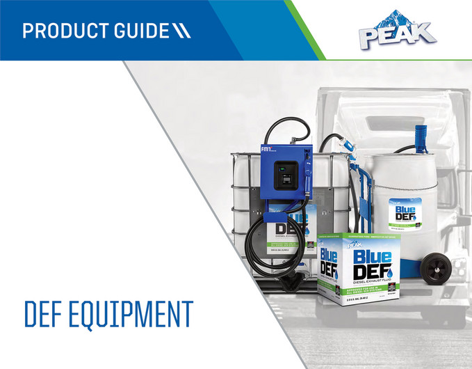 PEAK BlueDEF Final Charge PRODUCT CATALOG - Page 34-35 - Created with Publitas.com