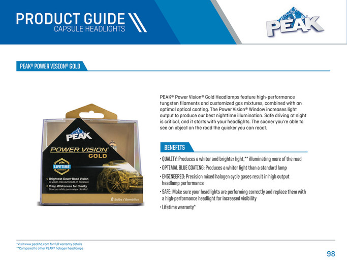 PEAK BlueDEF Final Charge PRODUCT CATALOG - Page 98-99 - Created with ...