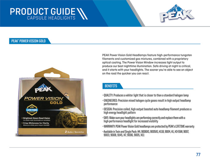PEAK BlueDEF Final Charge PRODUCT CATALOG - Page 78-79 - Created with Publitas.com