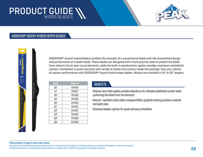 PEAK BlueDEF Final Charge PRODUCT CATALOG - Page 68-69 - Created with ...