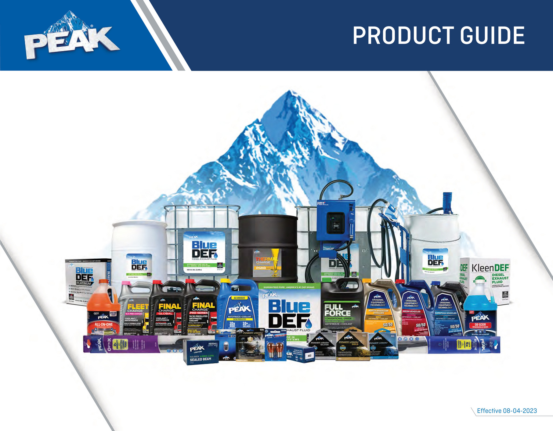 PEAK BlueDEF Final Charge PRODUCT CATALOG - Page 1 - Created with Publitas.com