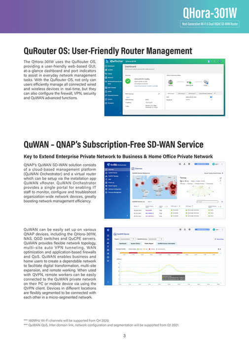 QNAP - qhora-301w_datasheet_2020 - Page 3