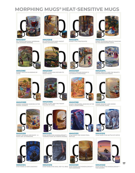 TREND SETTERS LTD. - THOMAS KINKADE CATALOG 2024 - Page 16-17 - Created with Publitas.com