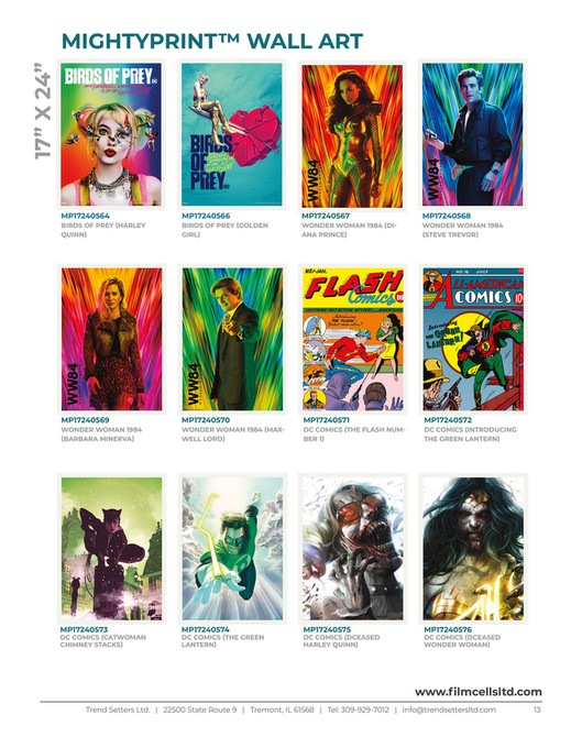 DC Comics Catalog 2024 - Trend Setters Ltd. - Page 12-13 - Created with Publitas.com