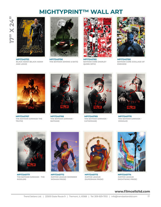 DC Comics Catalog 2024 - Trend Setters Ltd. - Page 16-17 - Created with Publitas.com