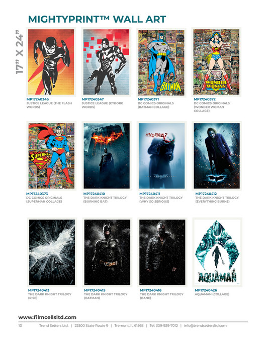 DC Comics Catalog 2024 - Trend Setters Ltd. - Page 10-11 - Created with Publitas.com