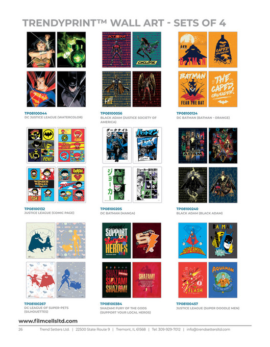 DC Comics Catalog 2024 - Trend Setters Ltd. - Page 26-27 - Created with Publitas.com