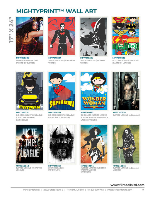 DC Comics Catalog 2024 - Trend Setters Ltd. - Page 8-9 - Created with Publitas.com