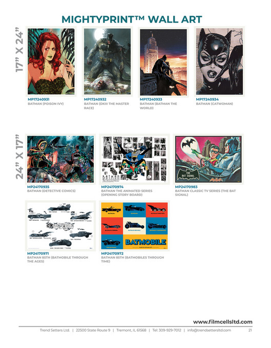 DC Comics Catalog 2024 - Trend Setters Ltd. - Page 20-21 - Created with Publitas.com