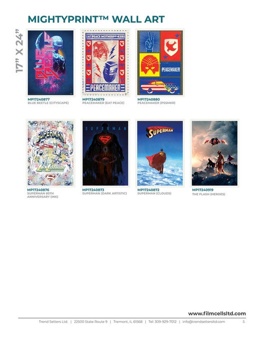 DC Comics Catalog 2024 - Trend Setters Ltd. - Page 4-5 - Created with Publitas.com