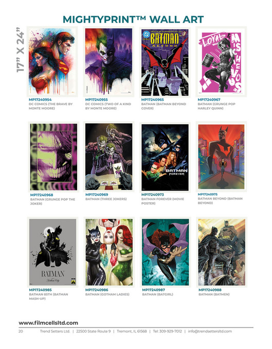 DC Comics Catalog 2024 - Trend Setters Ltd. - Page 20-21 - Created with Publitas.com