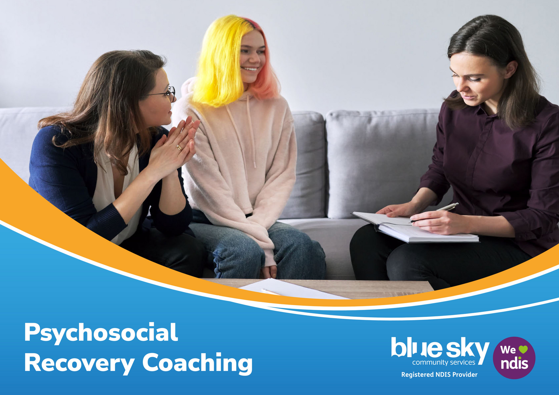 Annual Reports - Psychosocial Recovery Coaching brochure - Page 1