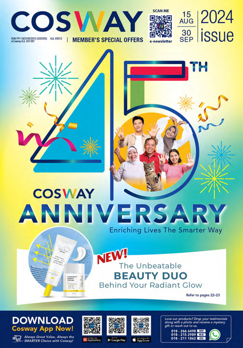 Cosway Malaysia - Member Special Offers - 15 Aug — 30 Sep 2024 (MY ...