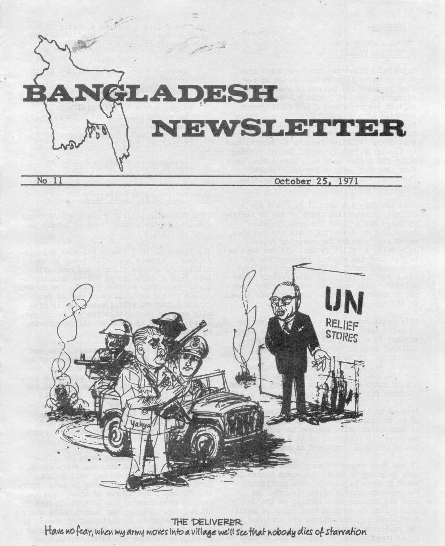 Muktijuddho e-Archive - 25 October 1971 - Page 1 - Created with ...