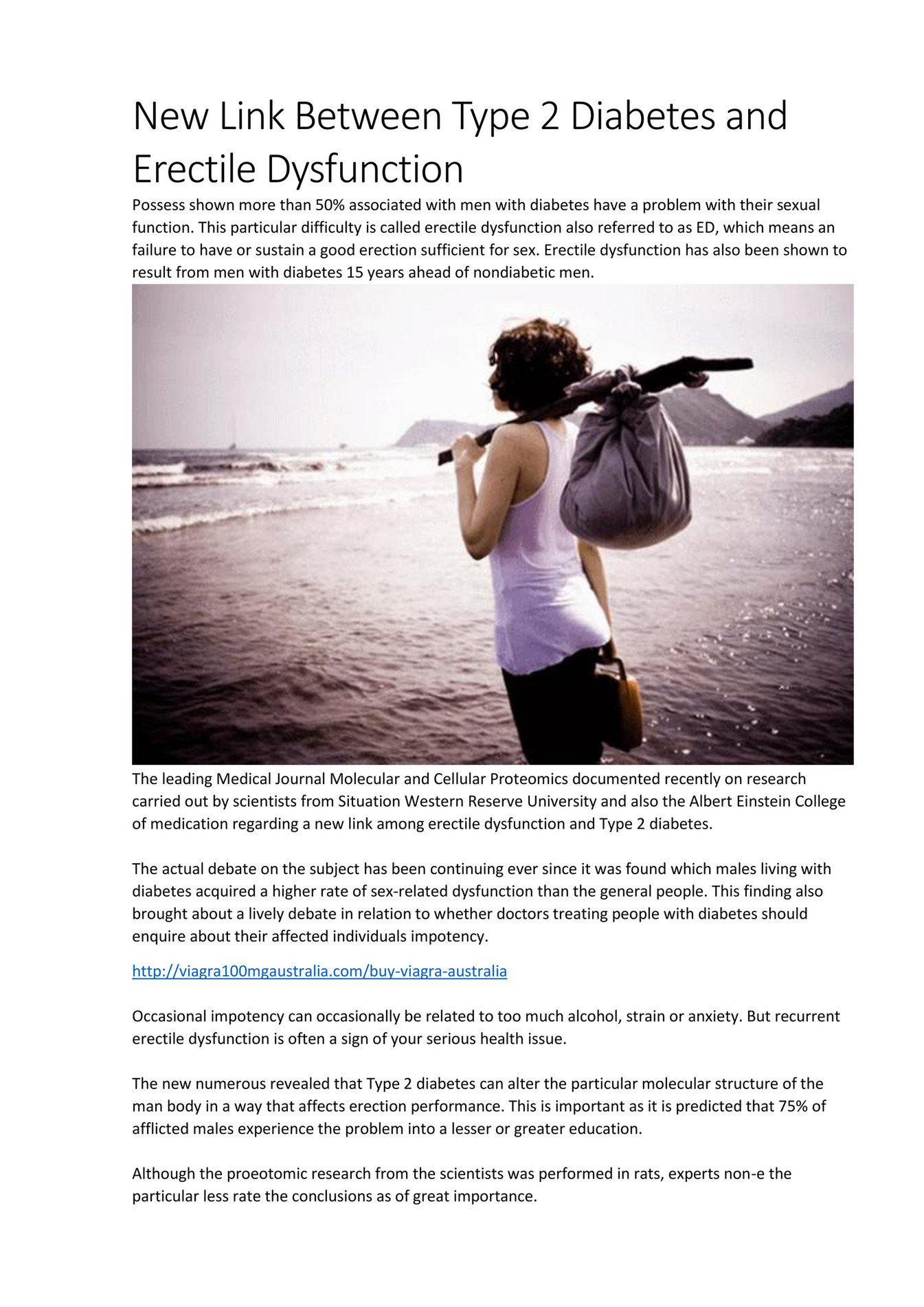 Shaquille Woodcock - New Link Between Type 2 Diabetes and Erectile ... Shaquille Woodcock - New Link Between Type 2 Diabetes and Erectile ...