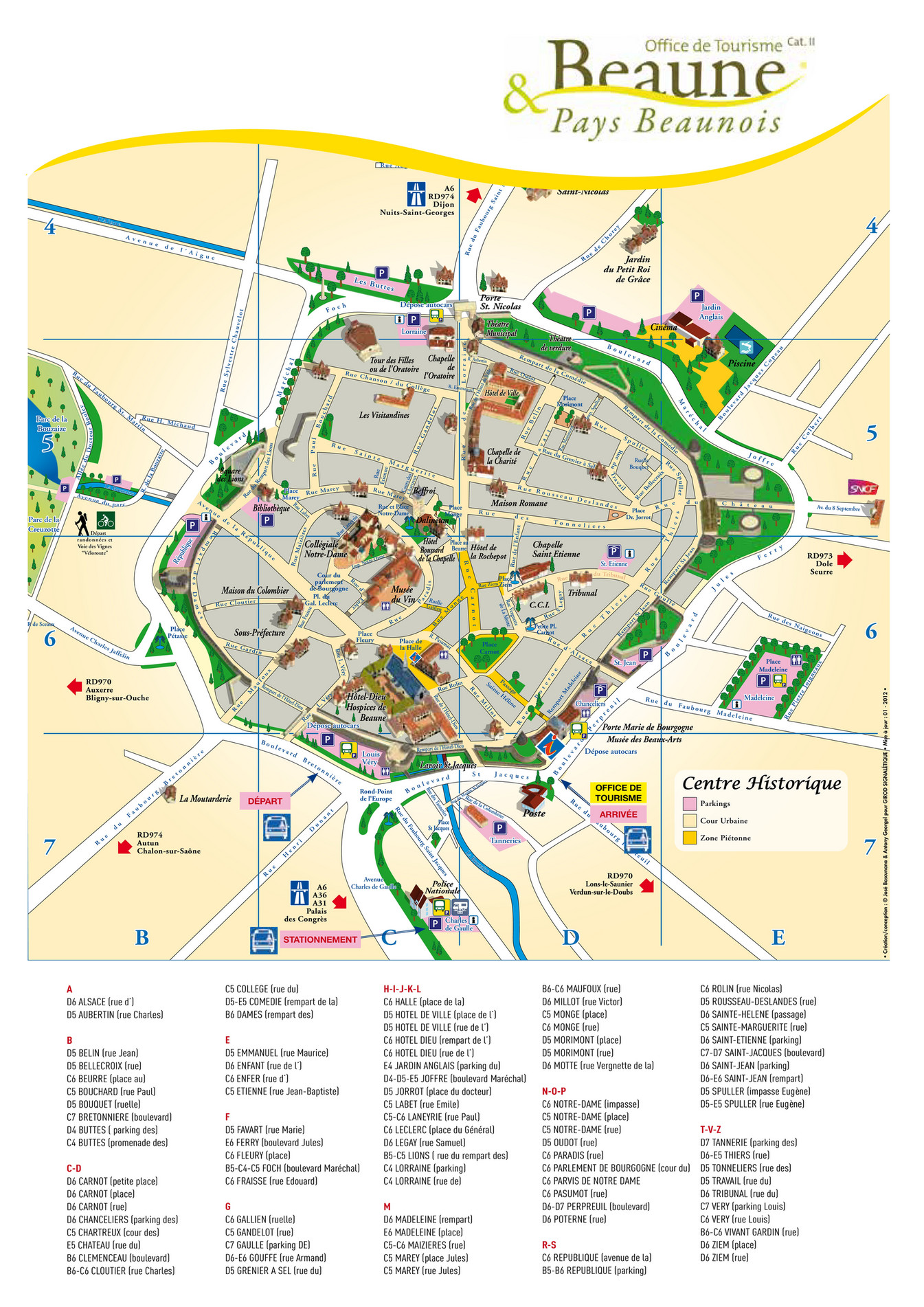 Gimtravel - MAPA BEAUNE - Page 1 - Created with Publitas.com
