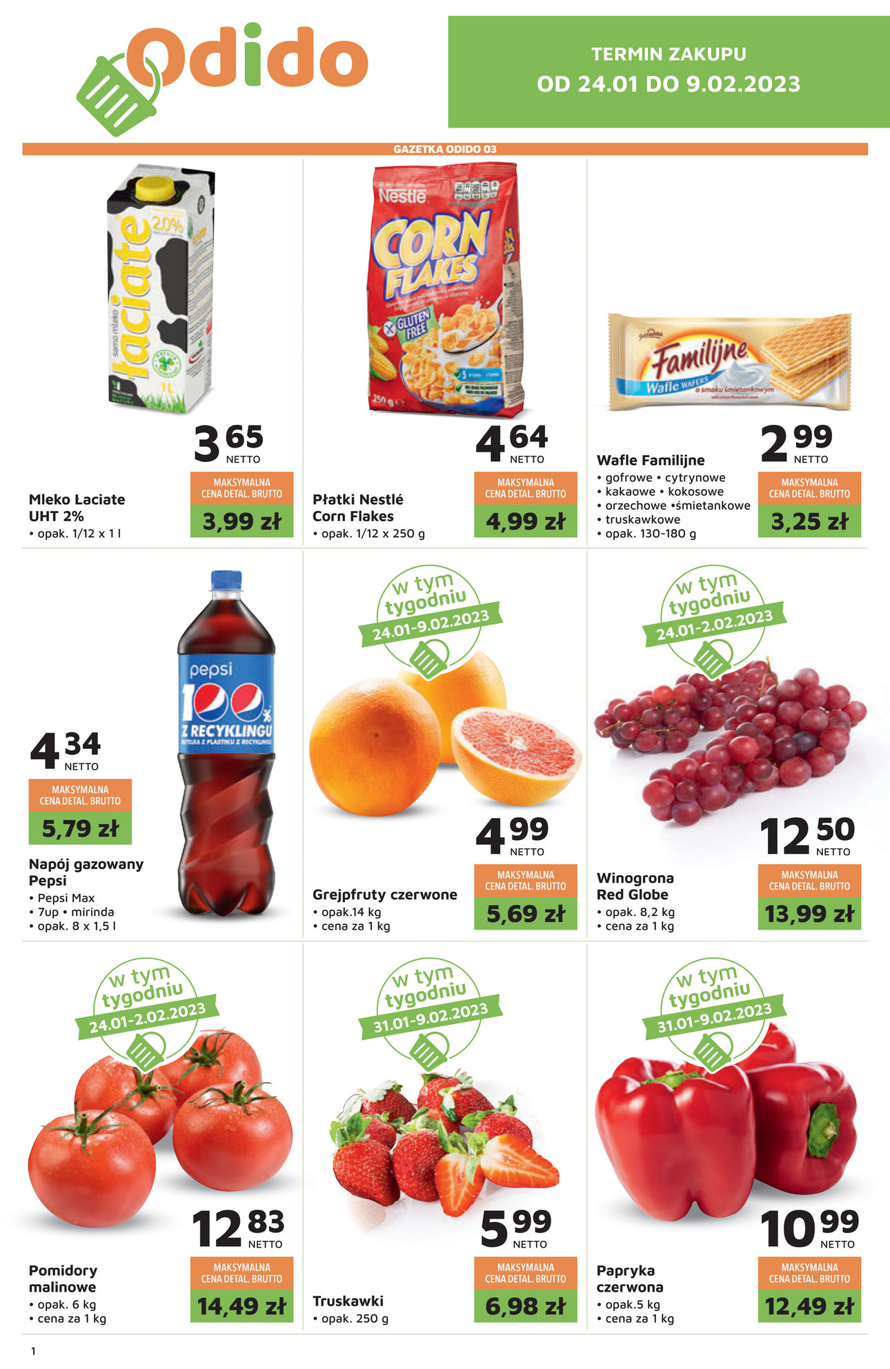 Gazetka Promocyjna MAKRO login - ODIDO - Strona 1