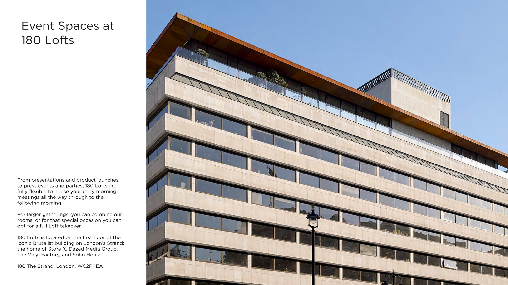 The Sincura Group - Soho Works - 180 Lofts Brochure - Page 1