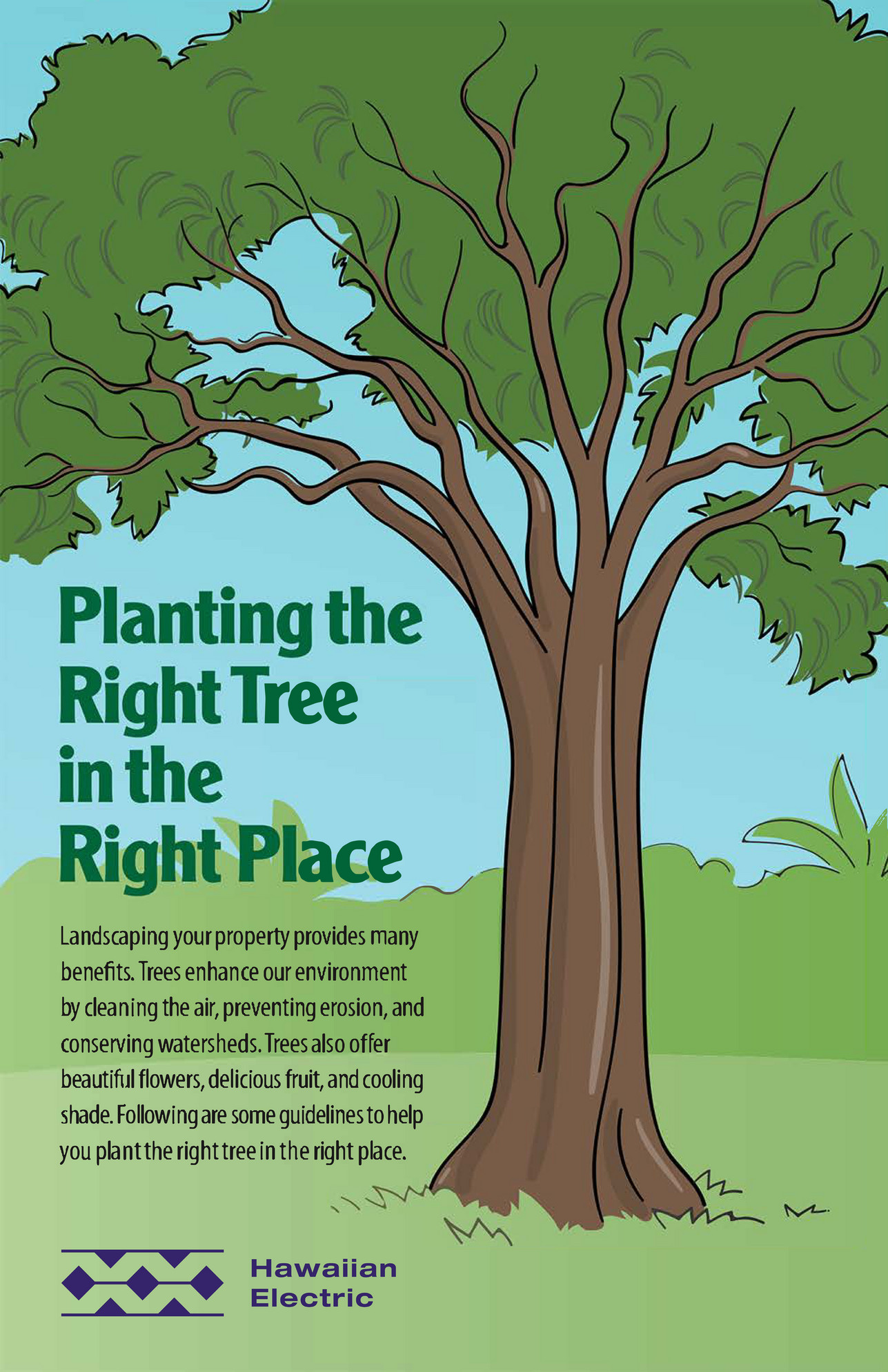 Hawaiian Electric - Planting the Right Tree in the Right Place - Page 1