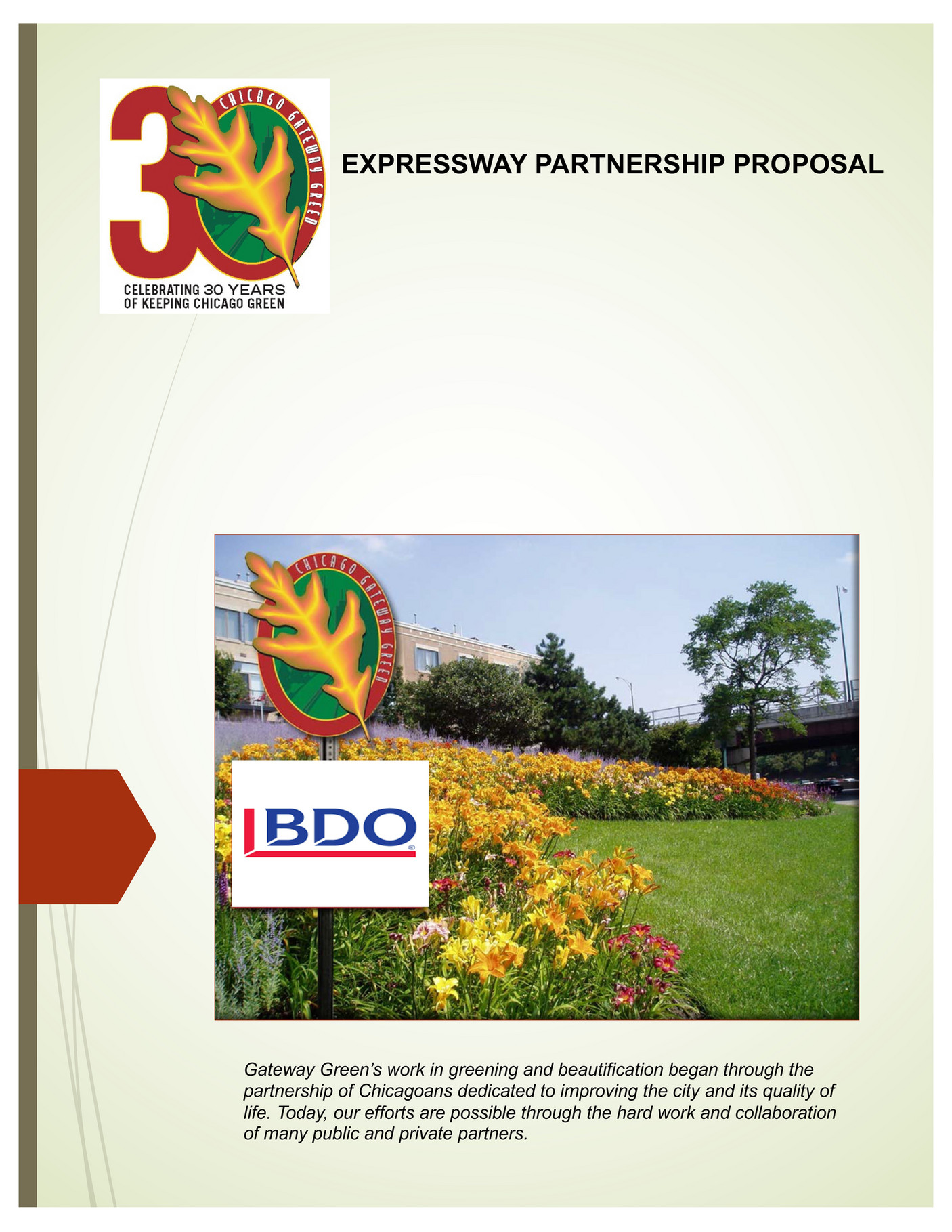 Chicago Gateway Green - CGG Presentation - BDO USA - Page 1 - Created ...
