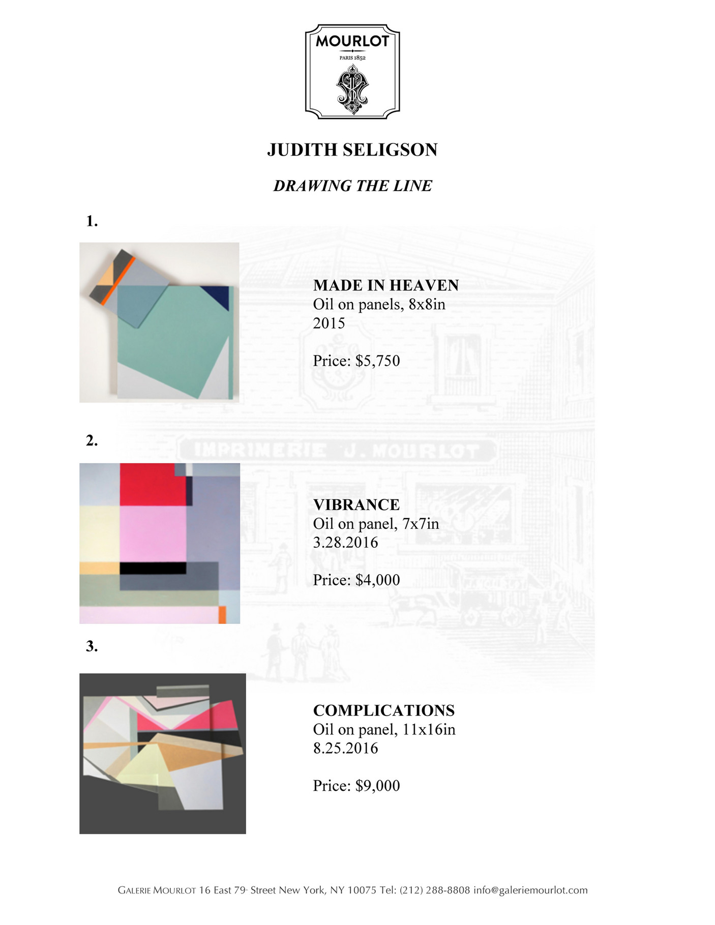 My publications - Judith Seligson "Drawing the Line": Available Works ...