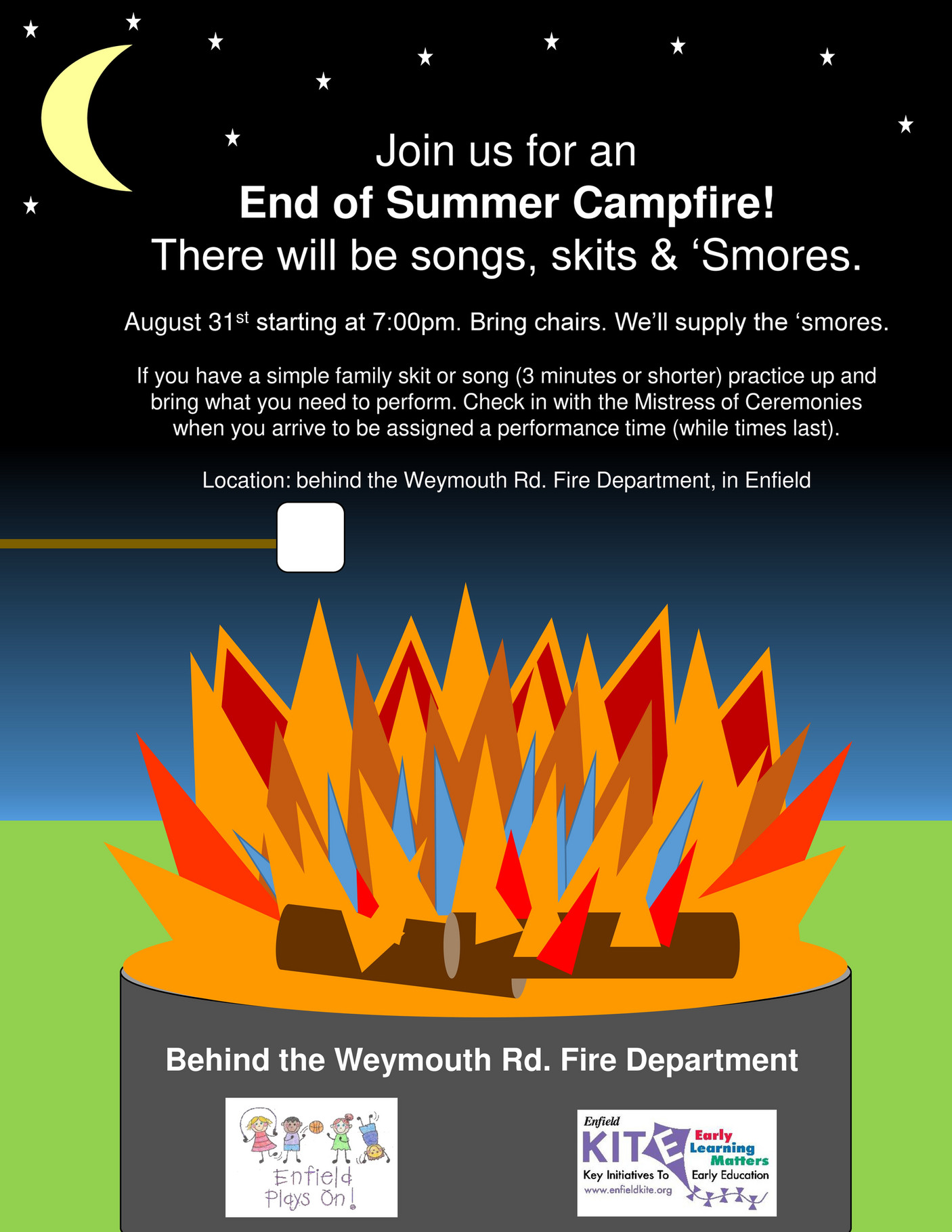 Enfield KITE - campfire flyer - Page 1 - Created with Publitas.com