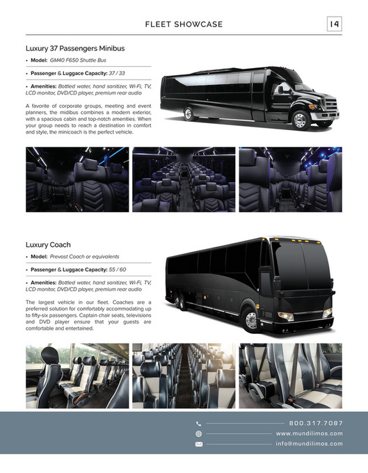 Mundi Limousine - Mundi Digital Brochure - Page 14-15 - Created with ...