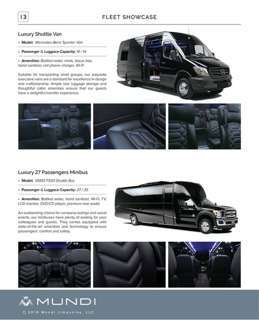 Mundi Limousine - Mundi Digital Brochure - Page 14-15 - Created with ...