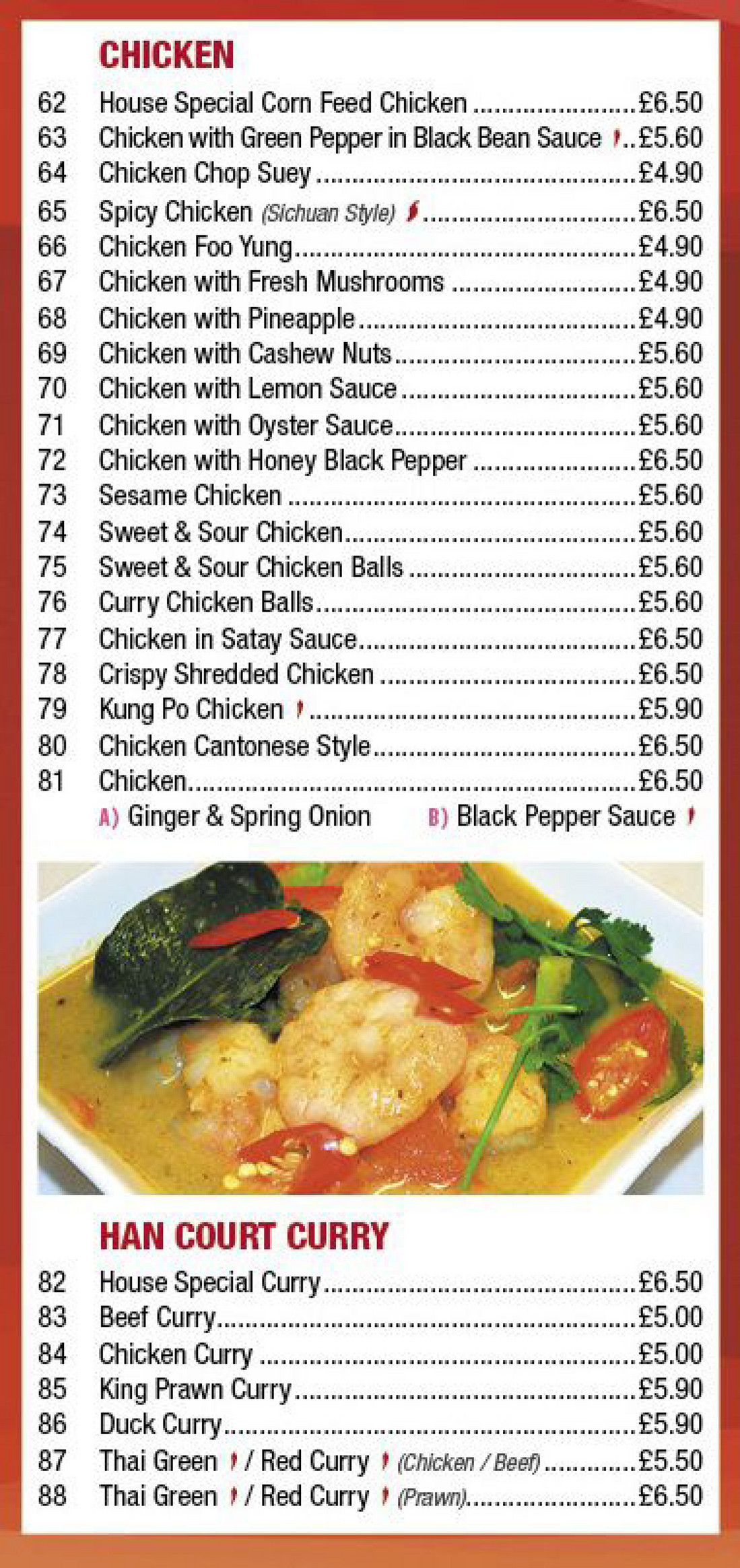 UpDate Websites - Han Chicken and Curry - Page 1 - Created with ...