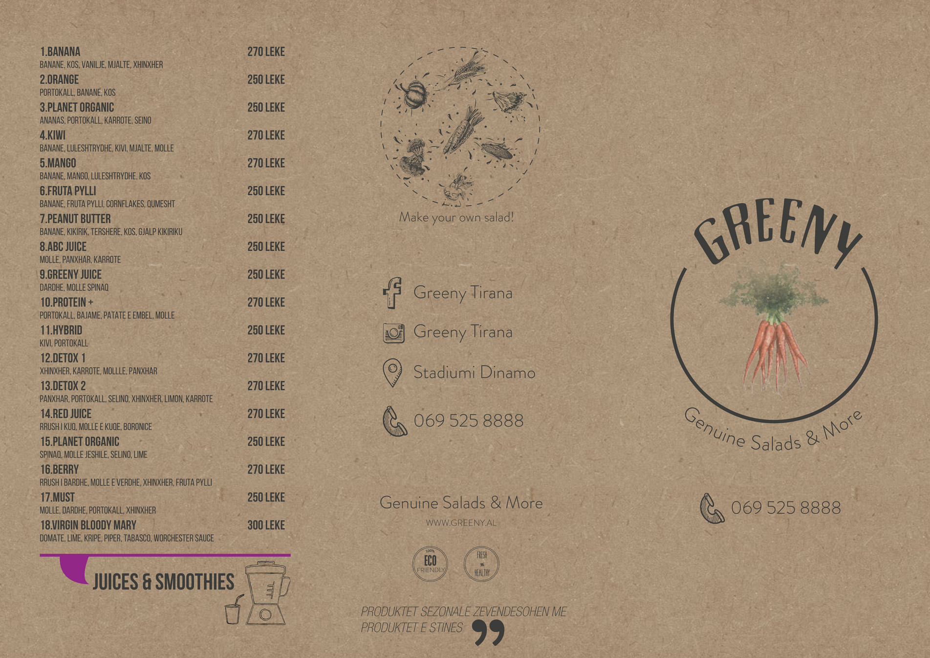 greeny - Menu Greeny - Page 1 - Created with Publitas.com