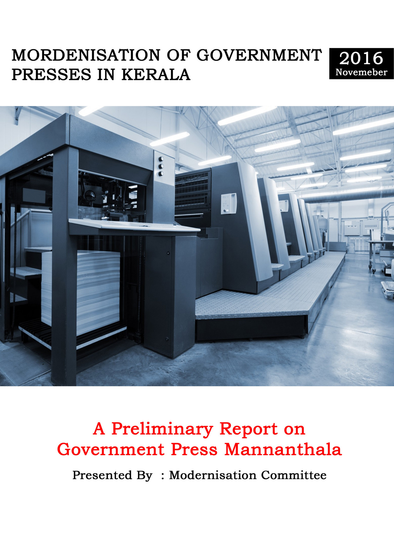 NELIKA STUDIOS - Final Report on Government Presses - Page 1 - Created ...