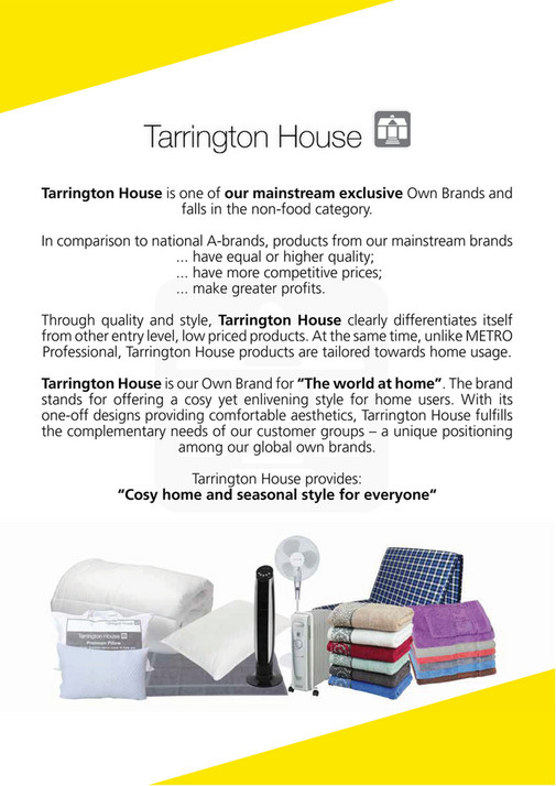 METRO PK - Tarrington House Catalogue - Page 2-3