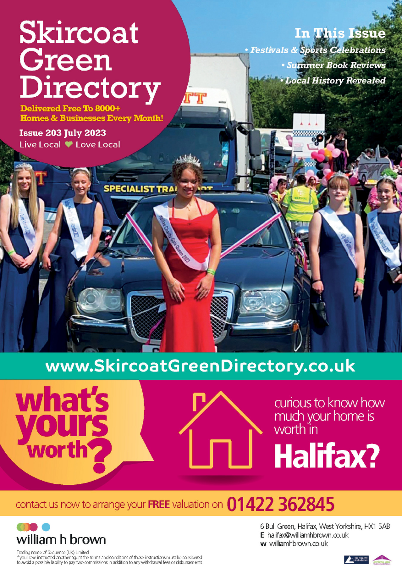 Snowflake Media Group - Skircoat Green Directory July 2023 Edition 203 - Page 1 - Created with ...