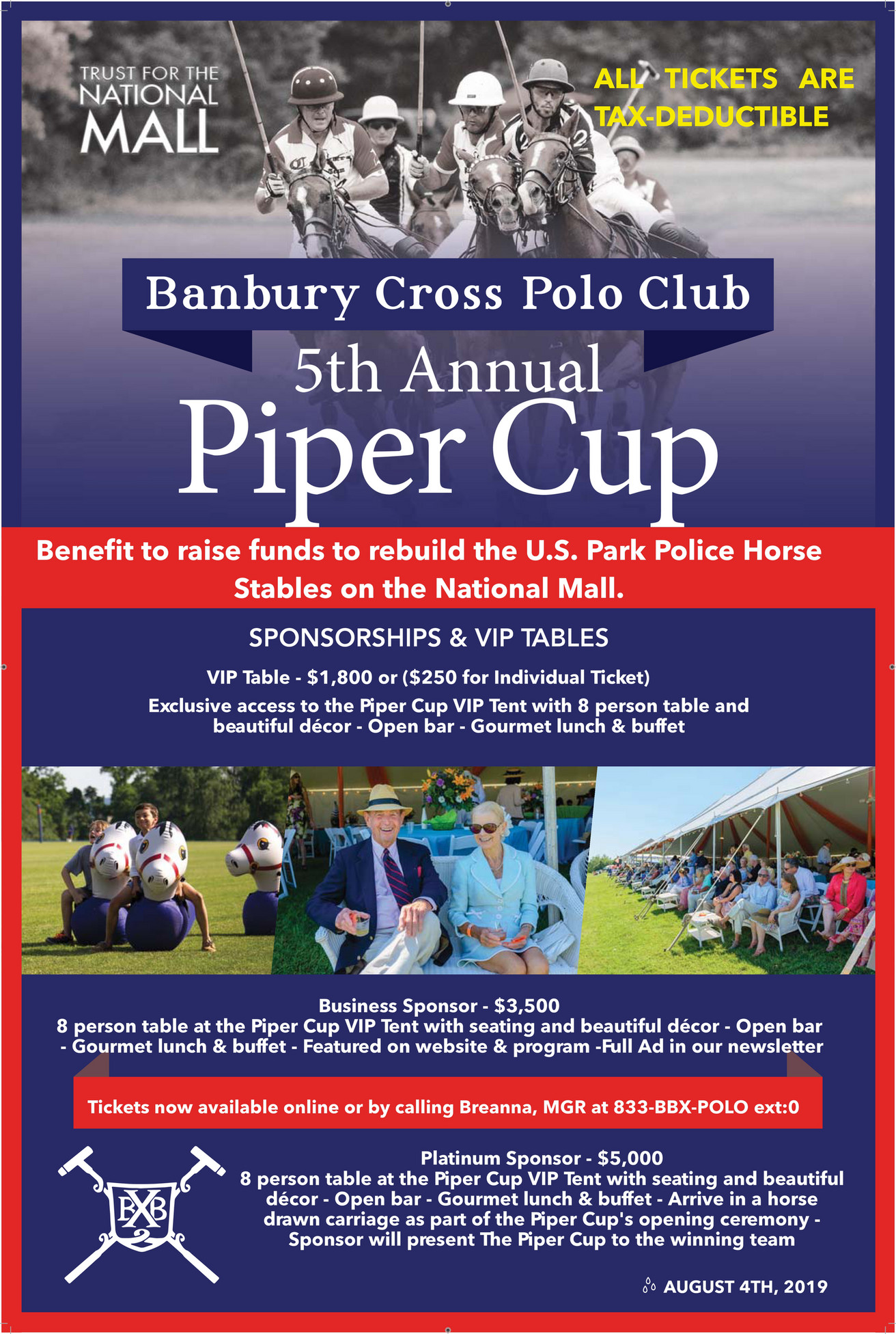 Trust for the National Mall - Piper Cup Sponsorship - Page 1 - Created ...