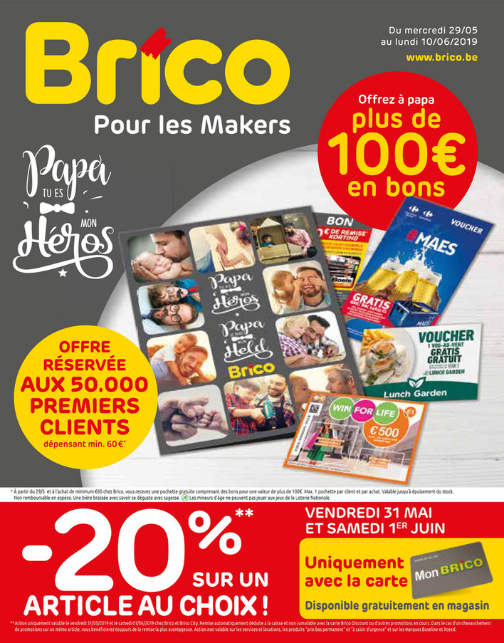 Folder Brico&BricoPlanit - Promotions de la semaine 21a