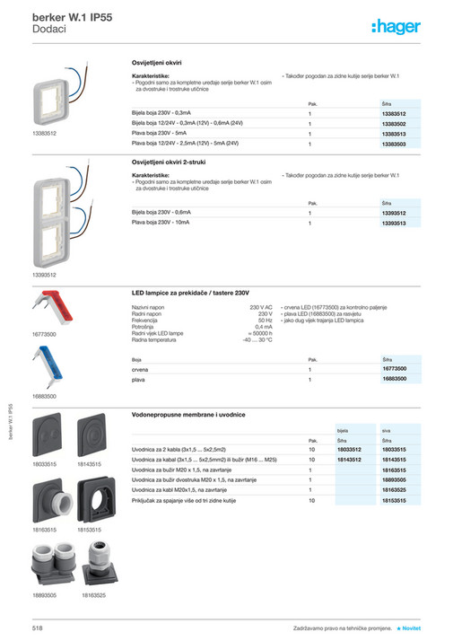 InDATA - Gromel - Hager Katalog 2021-2024 - Page 518-519 - Created with ...