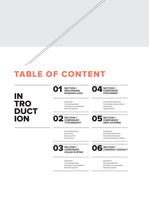 Graphic Design - Design Museum Brand Guidelines - Page 2-3 - Created ...