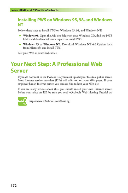 Citrus Fashions - [Wiley] - Learn HTML and CSS - [w3Schools] - Page 180 ...