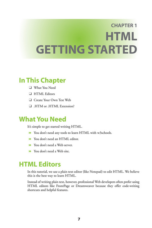 Citrus Fashions - [Wiley] - Learn HTML and CSS - [w3Schools] - Page 16-17 - Created with ...
