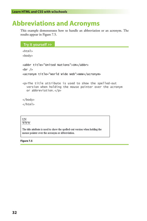 Citrus Fashions - [Wiley] - Learn HTML and CSS - [w3Schools] - Page 40 ...