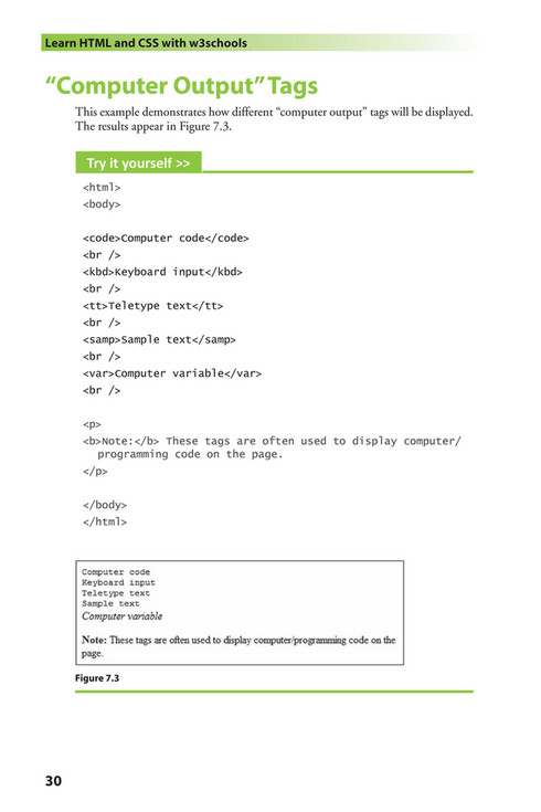 Citrus Fashions - [Wiley] - Learn HTML and CSS - [w3Schools] - Page 40 ...